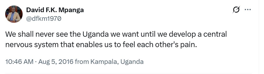 The Cost of Staying Alive in Uganda